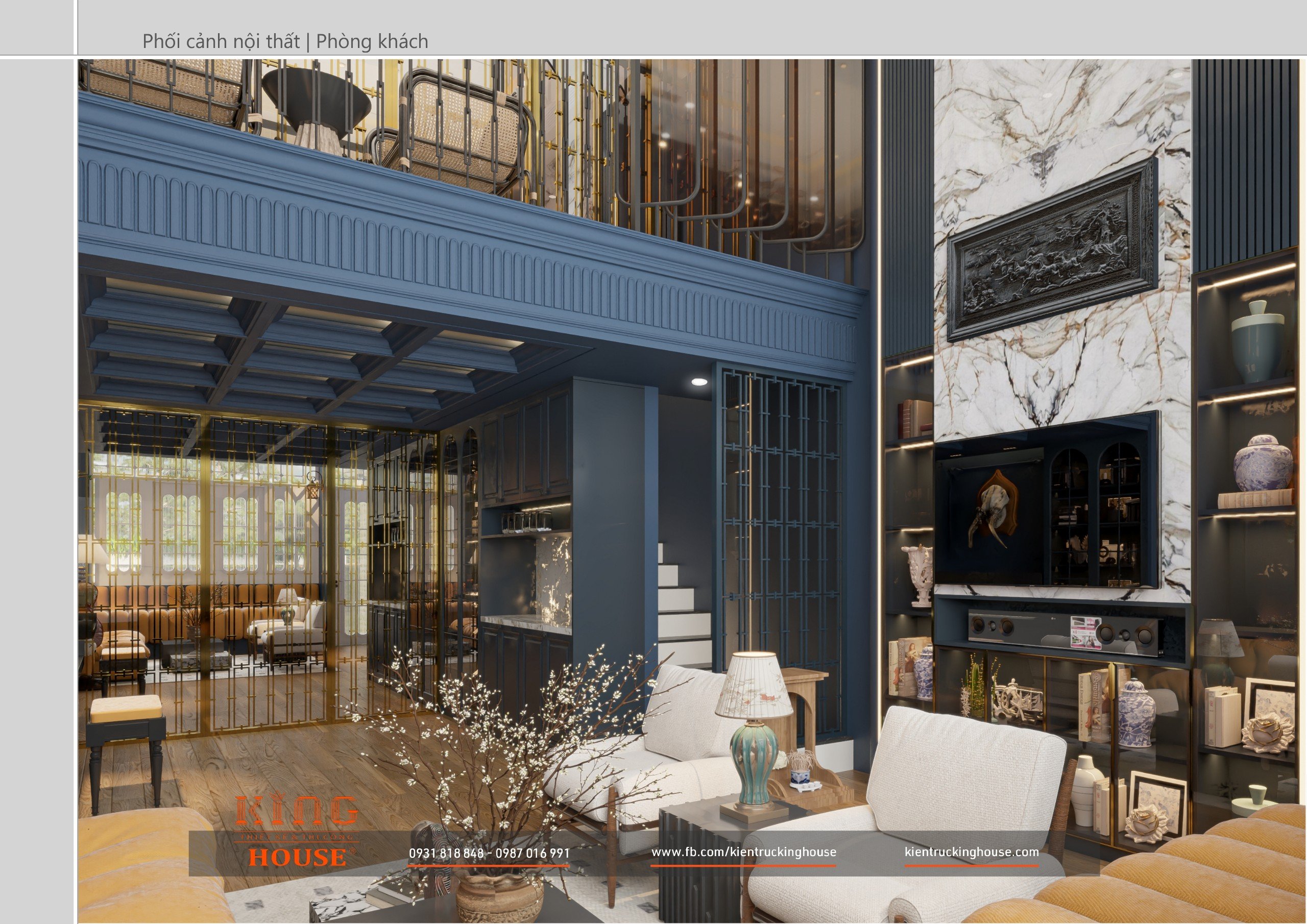 Cải Tạo Thi Công Phòng Khách Tại Tphcm